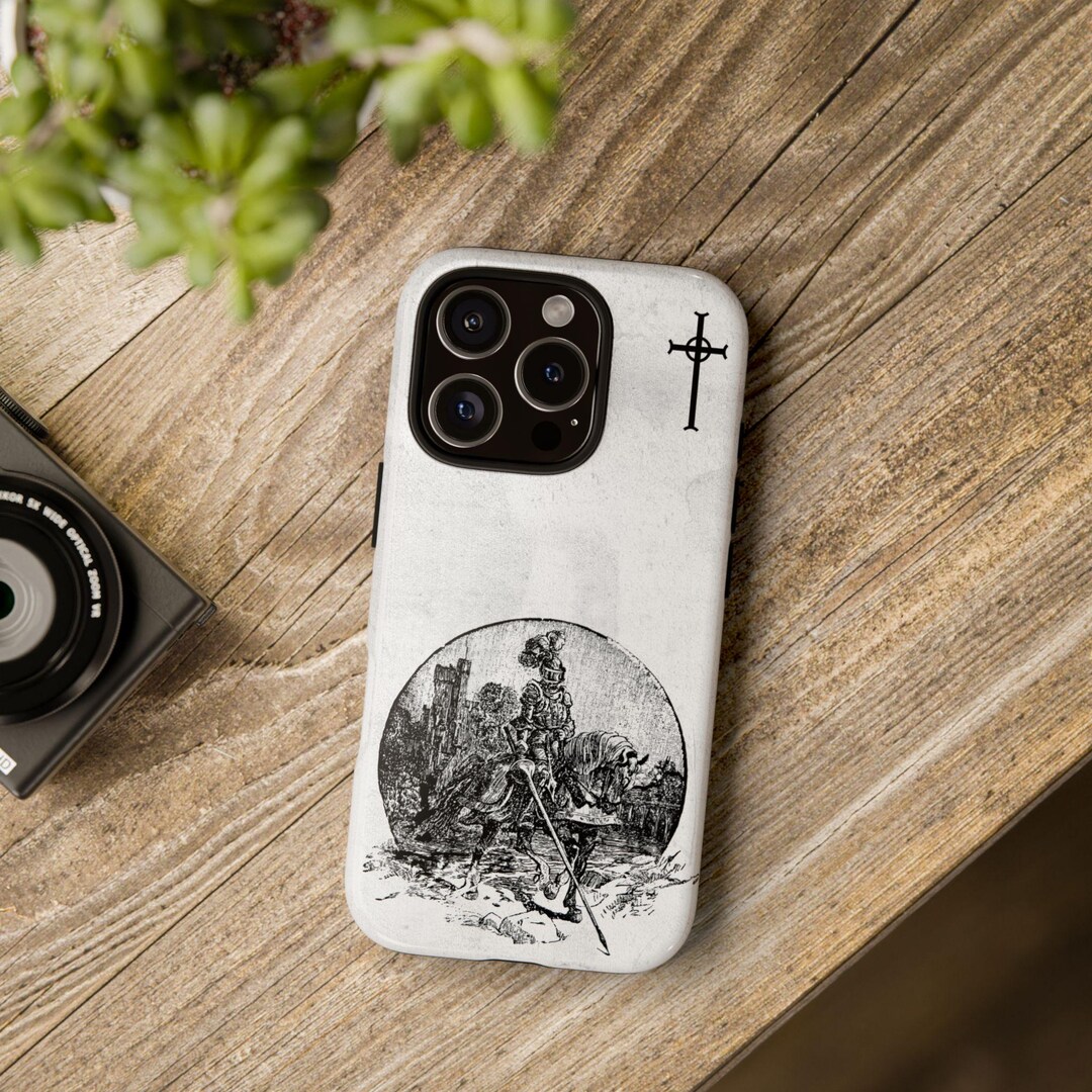 Knight Templar Phone Case: Medieval Warrior Armor Design - Etsy