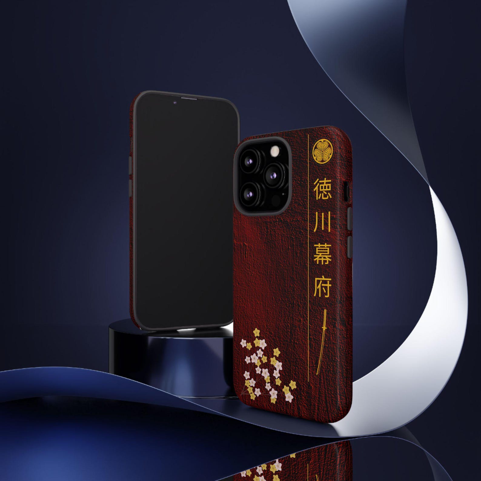Phone Case, Japanese History Inspired Tough Case With Tokugawa ...