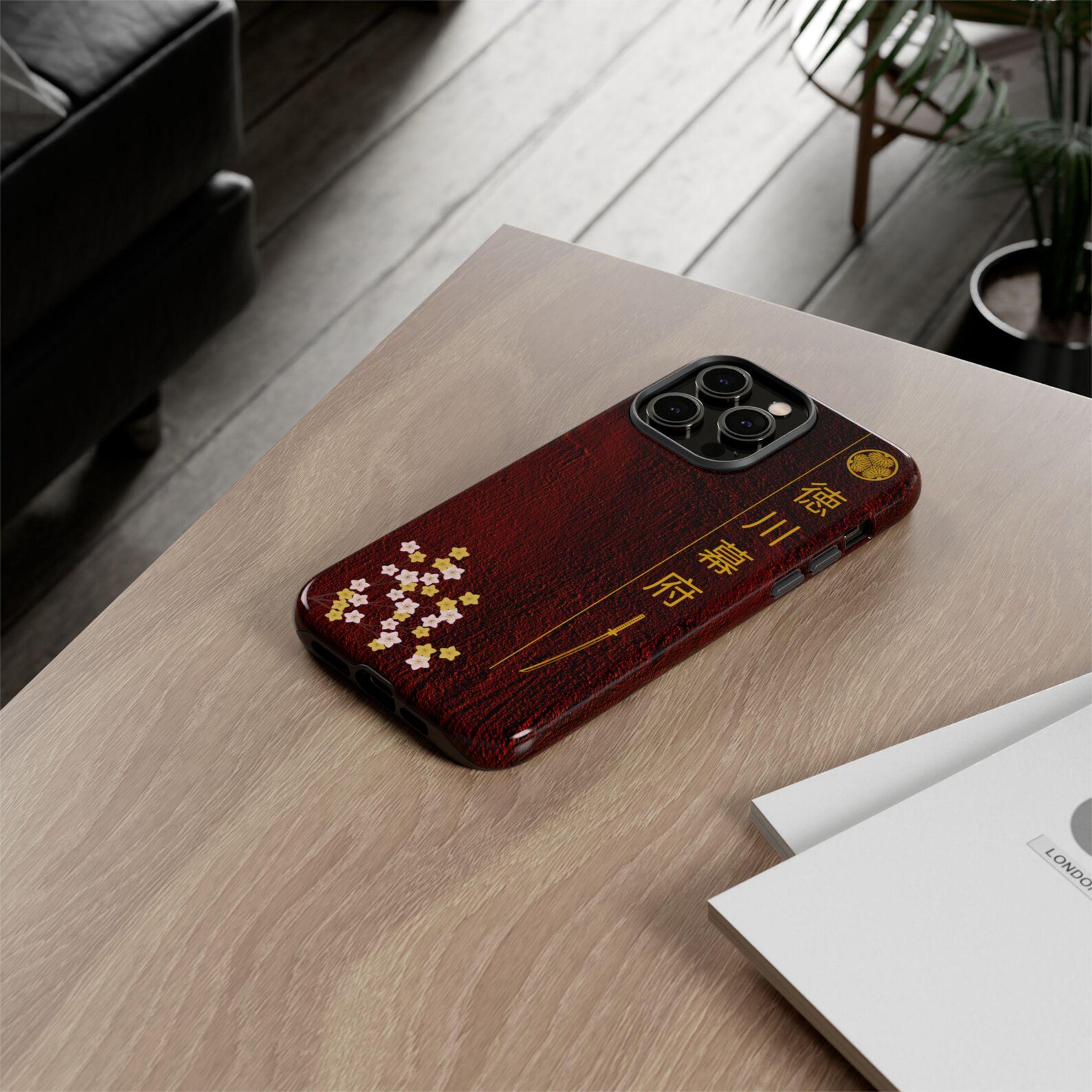Phone Case, Japanese History Inspired Tough Case With Tokugawa ...