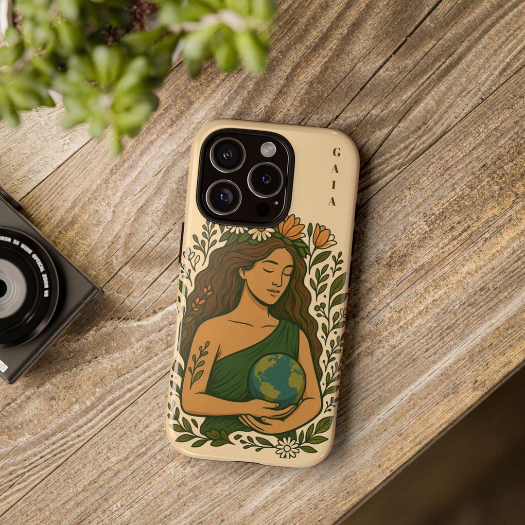 Phone Case, Gaia Earth Goddess Nature Lover Gift, Tough Cases for ...