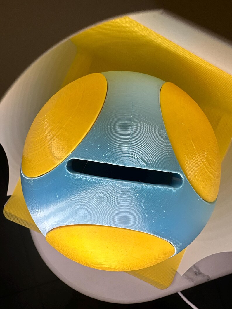 3D Printed Mushroom Piggy Bank, Personalized Coin Holder, Custom ...