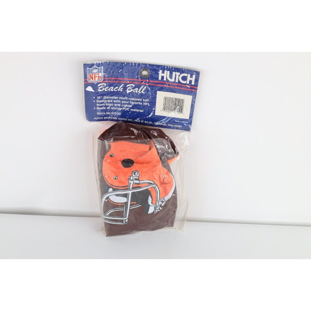 Deadstock Vintage 90s Spell Out Cleveland Browns Football Beach Ball 16 ...