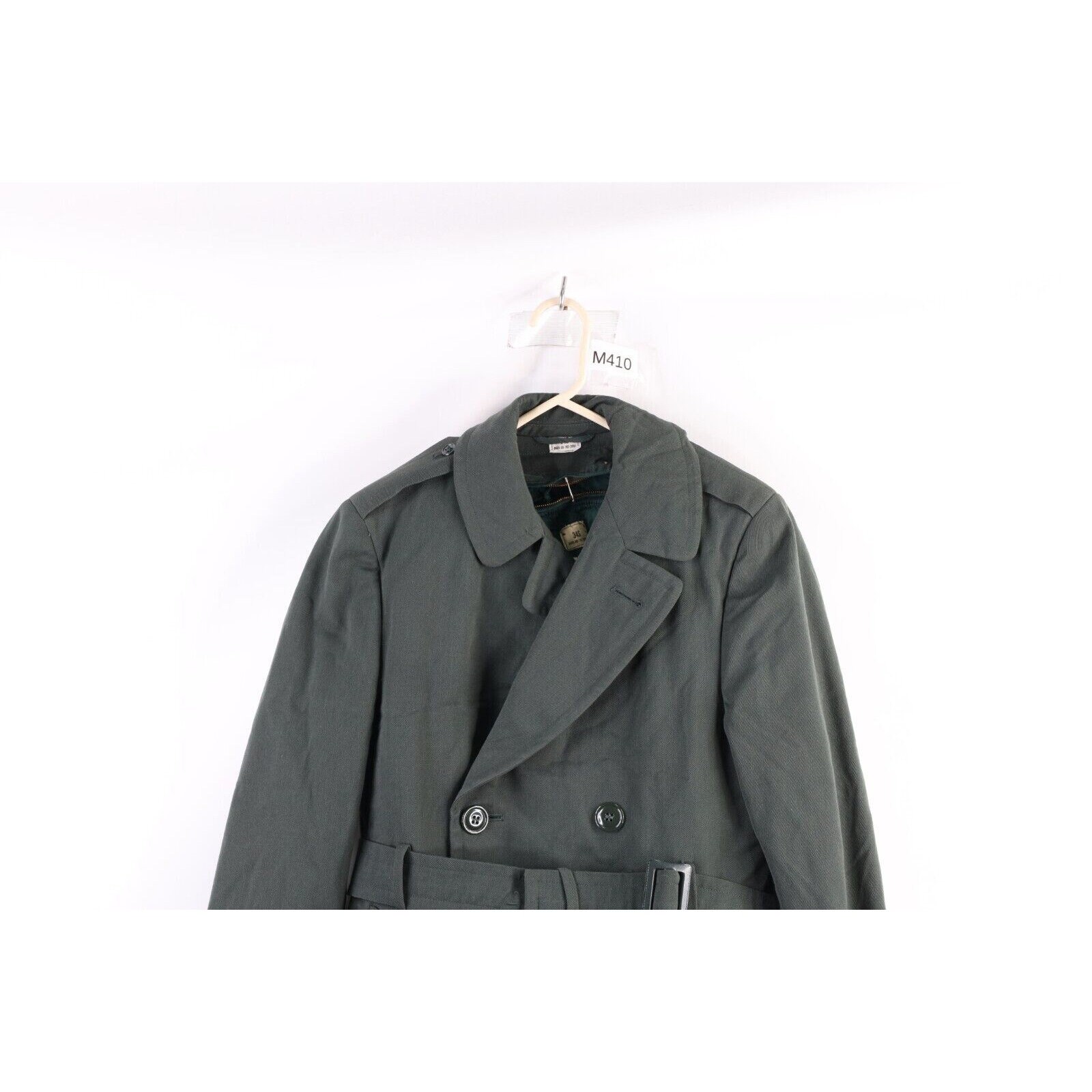 70s Vietnam War Mens 34S Military Wool Gabardine Overcoat With - Etsy