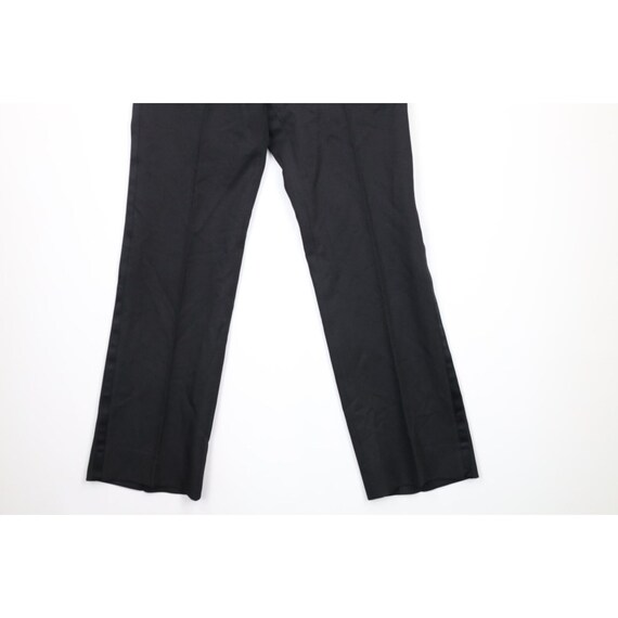60s Mens 28x32 Wool Blend Wide Leg Bell Bottoms Tuxed… - Gem