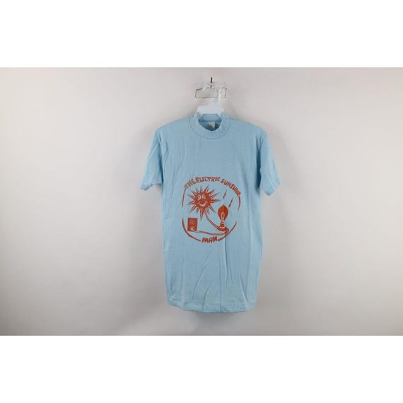 70s Mens Small The Electric Sunshine Man Musical T-Sh… - Gem