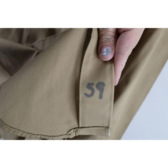 80s Military Mens 15 33 USMC Marines Collared Button … - Gem