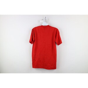 80s Mens Small Spell Out Yba NBA Players YMCA Short Sleeve T-shirt Red ...