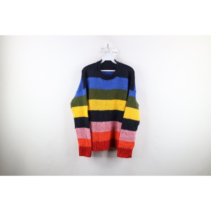 Rainbow Sweater - Etsy