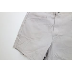 70s Bike Mens Large Distressed Knit Above Knee Baseball Coach Shorts ...