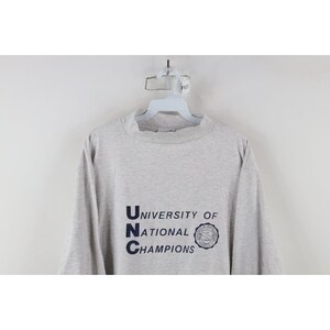 90s Mens Large University of North Carolina National Champions T-shirt ...