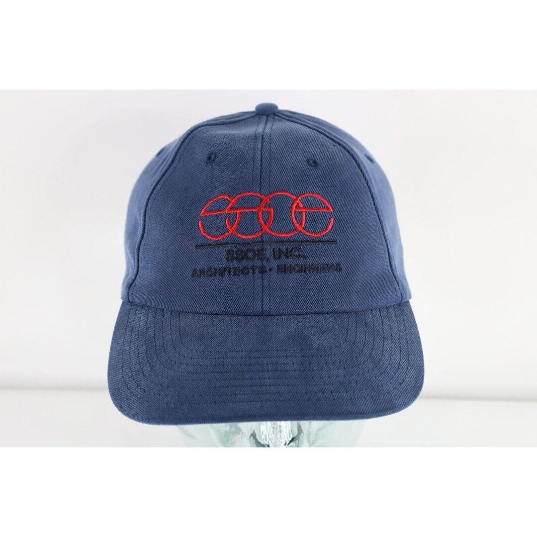 90s Spell Out SSOE Inc Architects Engineers Automotive Strapback Hat ...