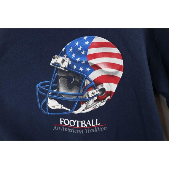 90s Mens Large Faded Heavyweight Football An American… - Gem