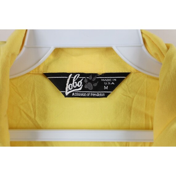 70s Pendleton Lobo Mens Medium Blank Half Zip Pullove… - Gem