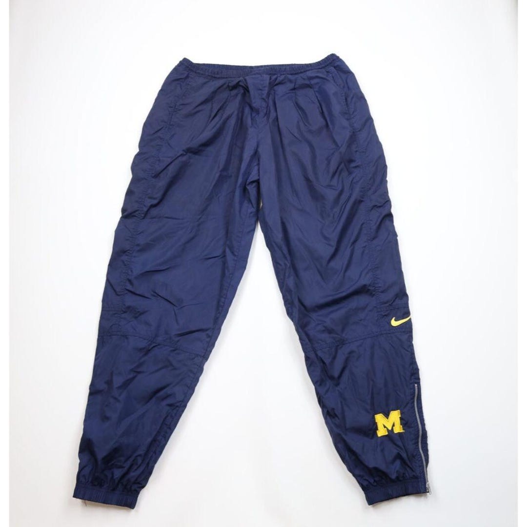 90s Nike Mens XLT Team Issued University of Michigan Football Joggers ...