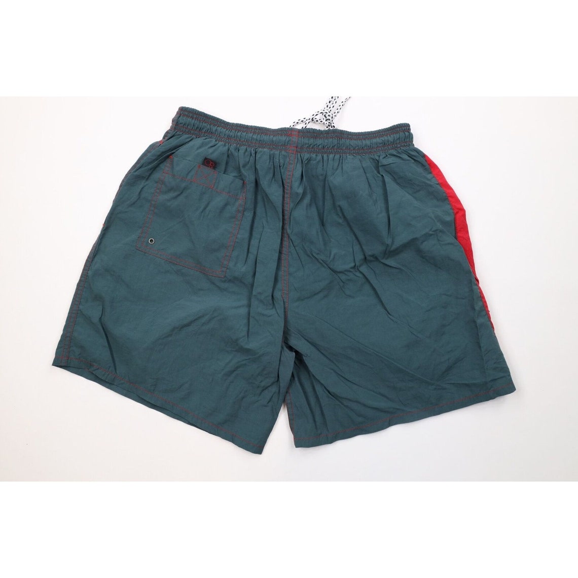 90s Ocean Pacific Mens Large Spell Out OP Lined Shorts Swim Trunks ...