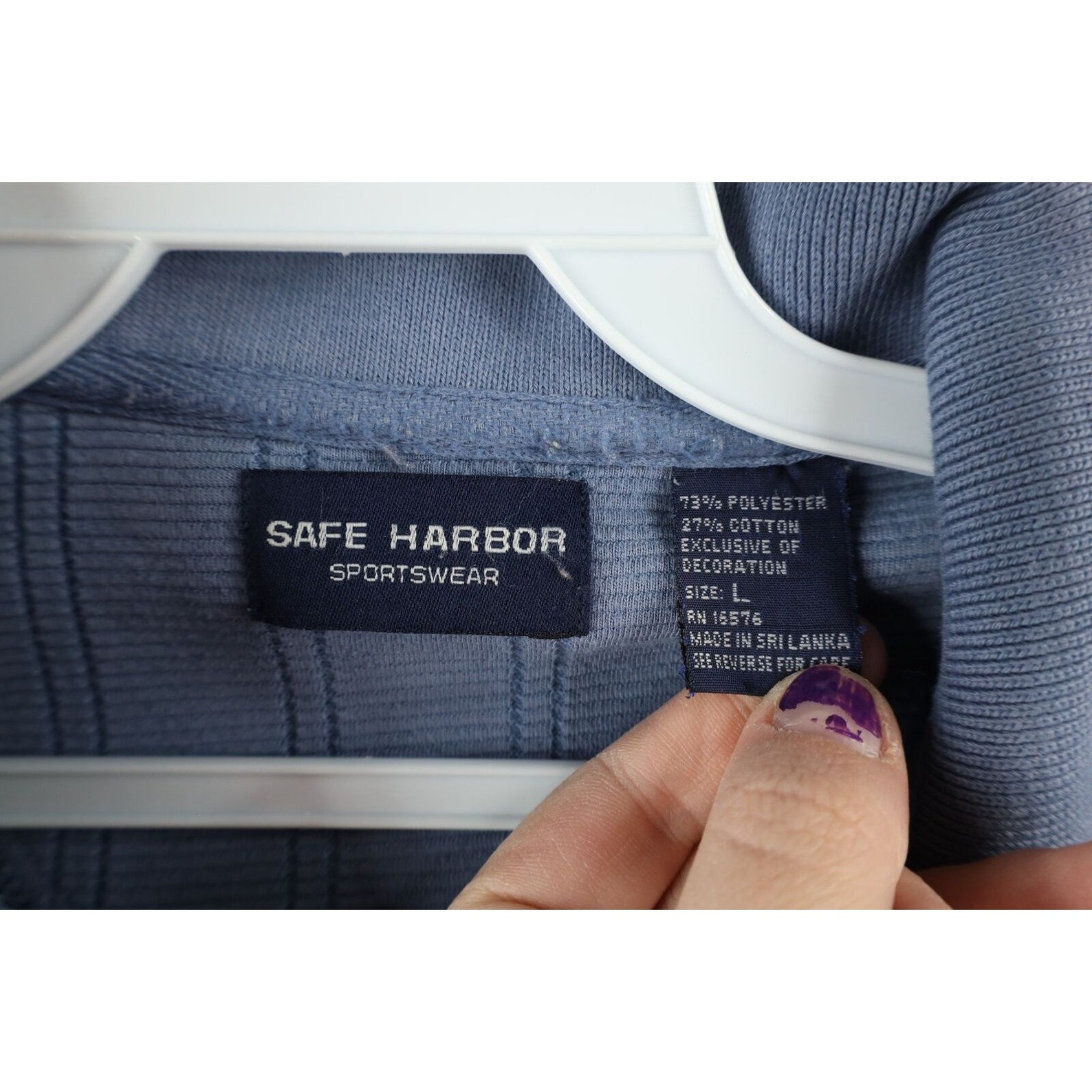 90s Streetwear Mens Large Faded Striped Collared Pullover Polo Shirt ...