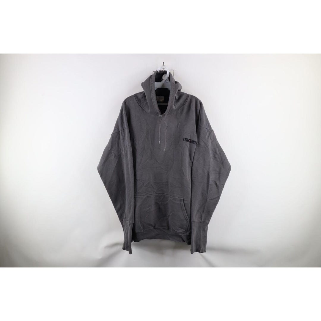 90s Handcuffs Skateboards Mens Large Faded Spell Out Hoodie Sweatshirt ...