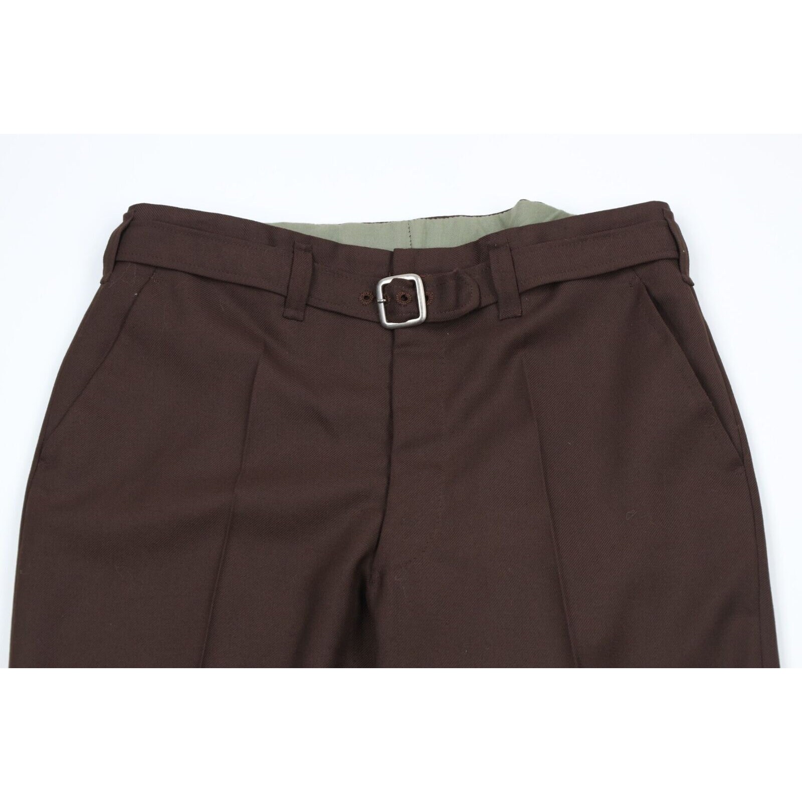 50s 60s Streetwear Mens 32x31 Wool Belted Equestrian Riding Pants Brown ...