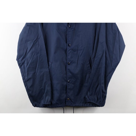 70s Streetwear Mens Small Faded Coach Coaches Windbre… - Gem