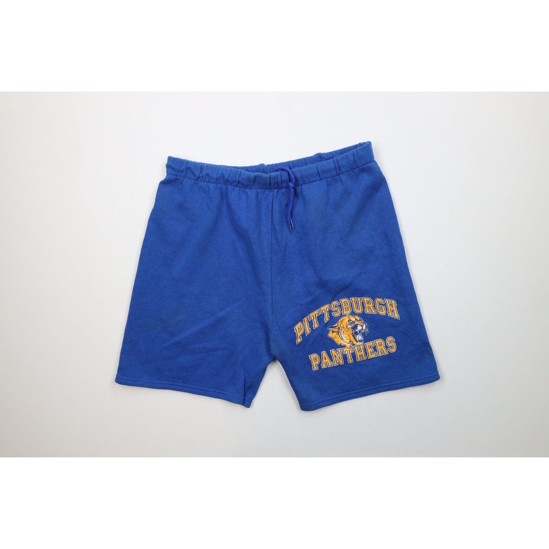 90s Mens Large Distressed University of Pittsburgh Sweatpants Shorts ...
