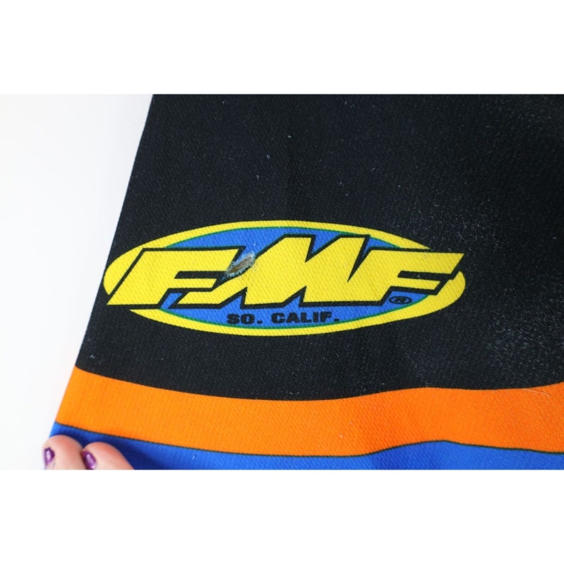 90s Flying Machine Factory FMF Mens XL Distressed Motocross Racing ...