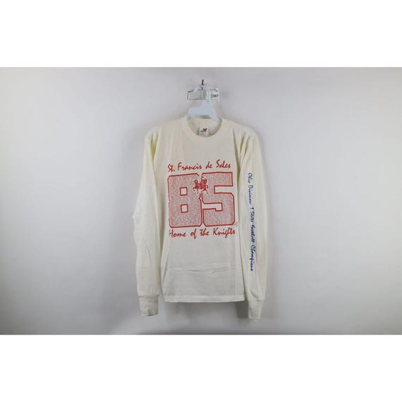 80s Mens Large 1985 Ohio State Football Champs St Fra… - Gem