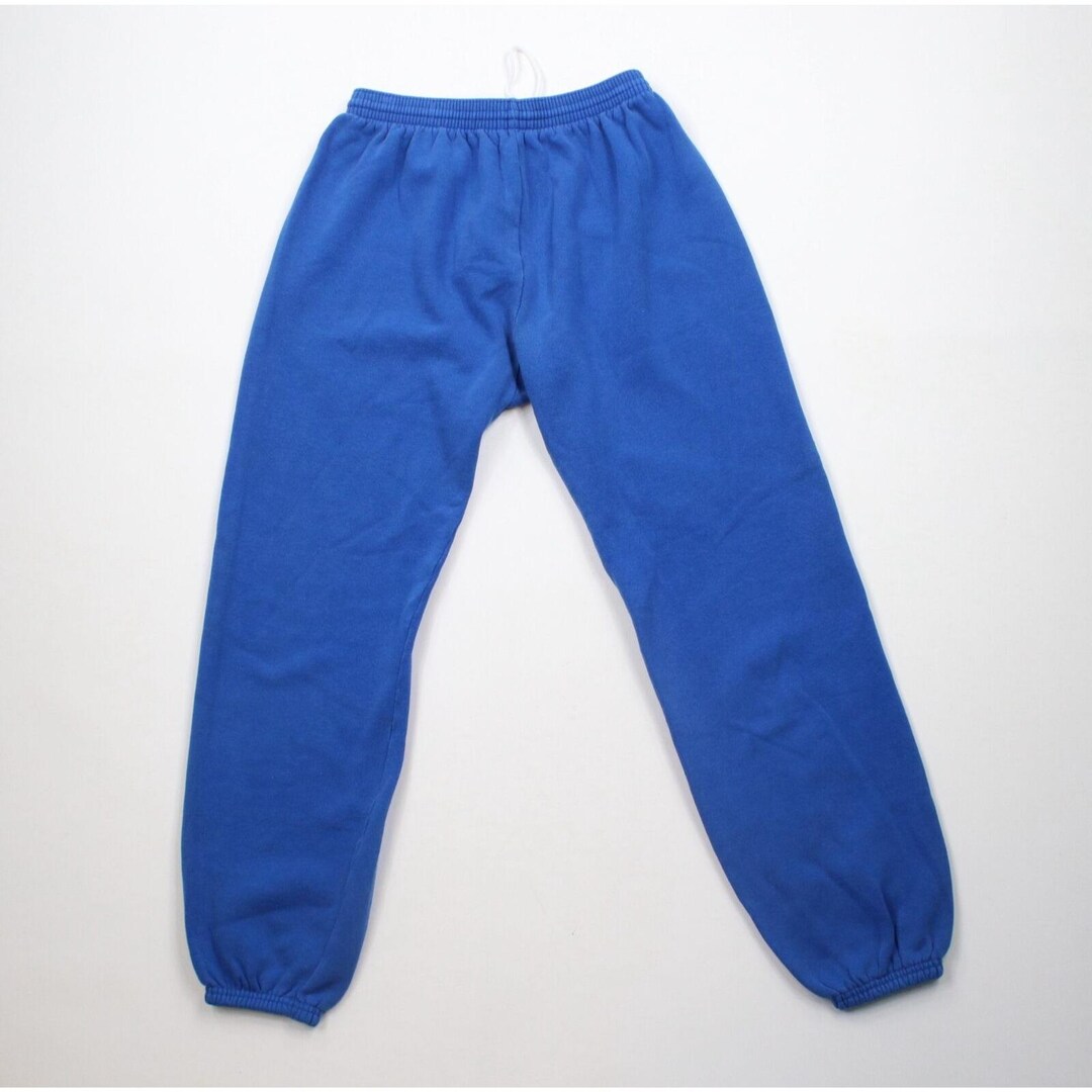 80s 90s Streetwear Mens Large Faded Blank Gusset Sweatpants Joggers USA ...