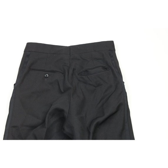 60s Mens 28x32 Wool Blend Wide Leg Bell Bottoms Tuxed… - Gem