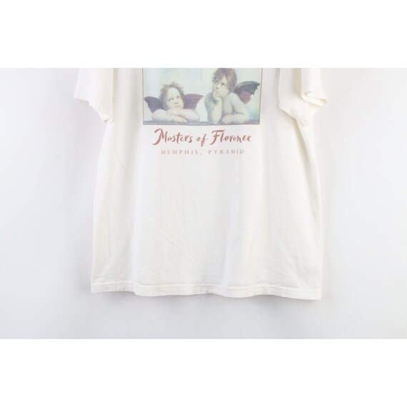 90s Mens Large Spell Out Raphael Two Angels Artist Ar… - Gem