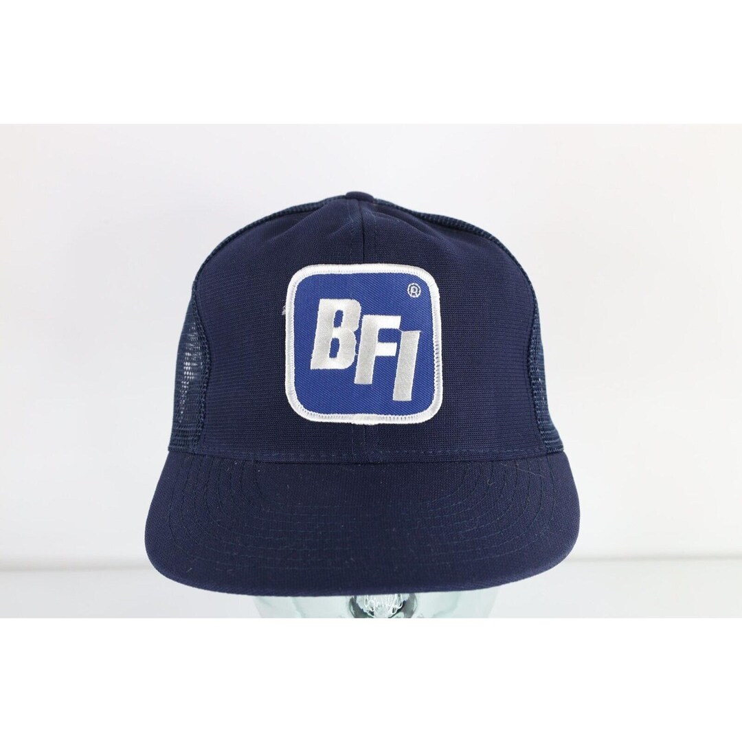Deadstock Vintage 80s BFI Recycle Waste Company Trucker Hat Cap ...