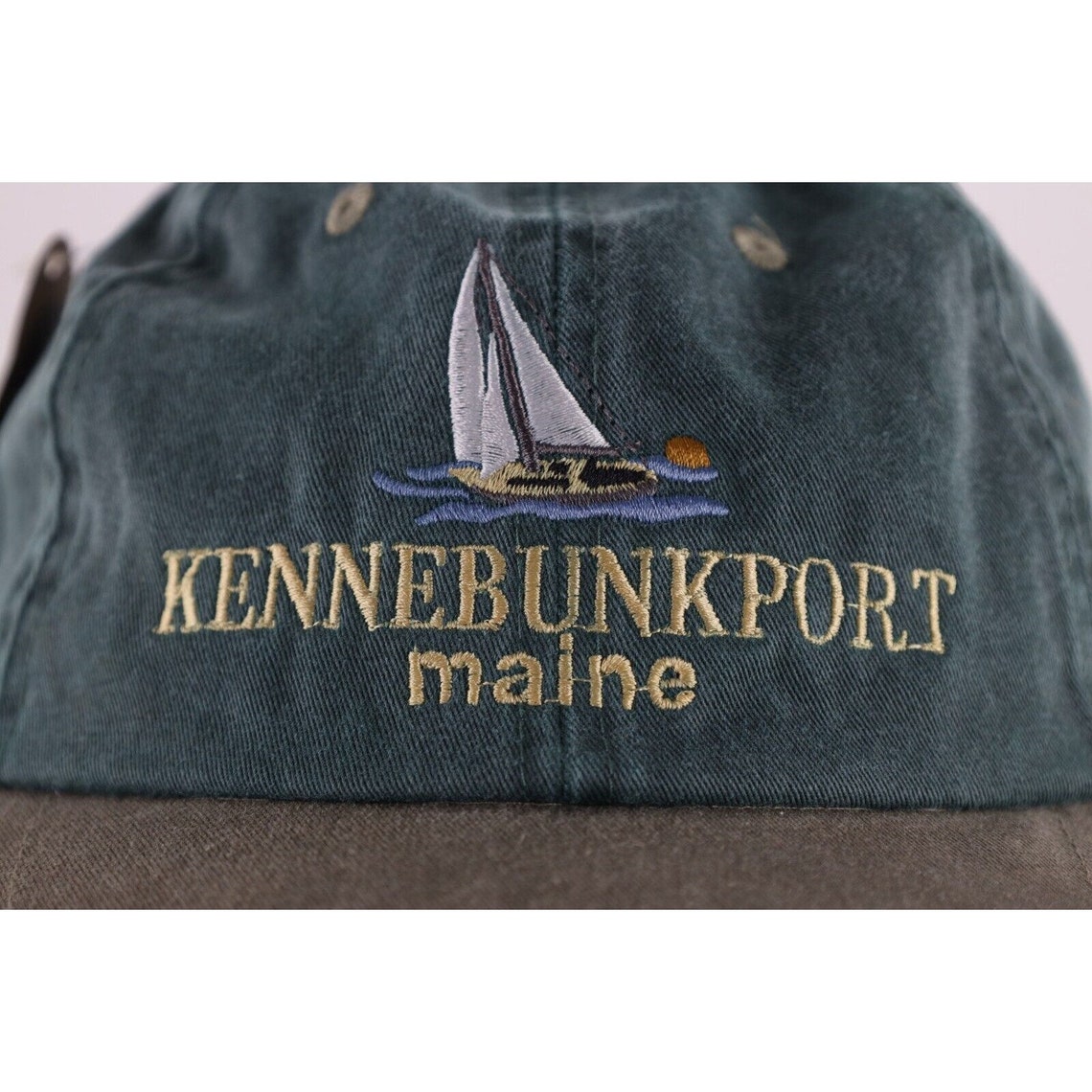 Deadstock Vintage 90s Streetwear Spell Out Kennebunkport Maine Long ...