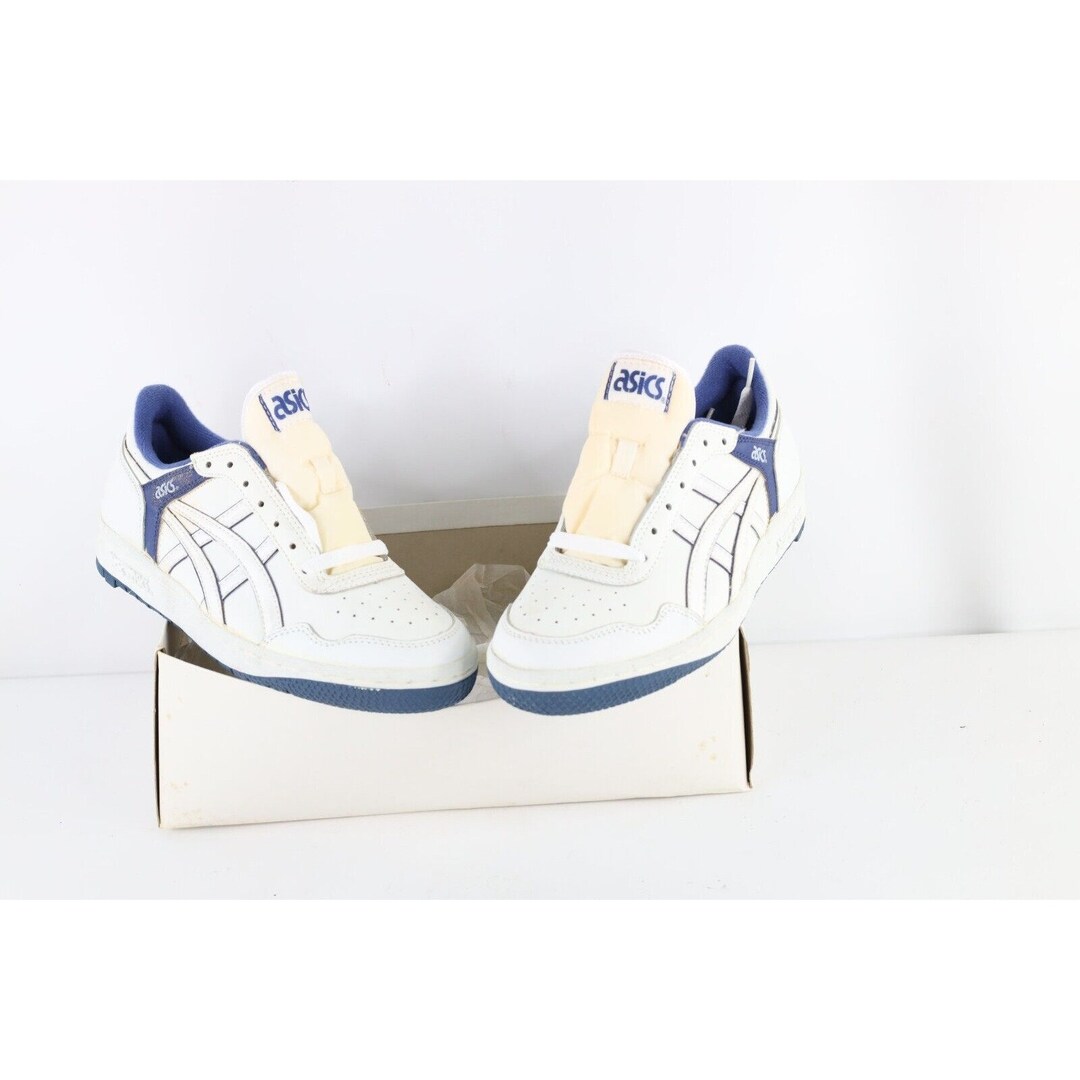 NOS Vintage 90s Asics Mens 8.5 Spell Out Outrage Lo Sneakers Shoes ...