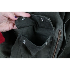 90s Carhartt Mens 2XL Distressed Blanket Lined Chore Barn Jacket Green USA, Vintage Carhartt ...