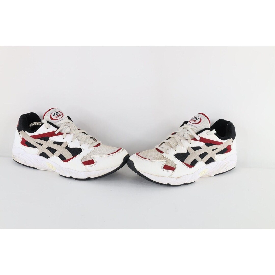 90s Asics Gel Diablo Mens 12 Distressed Spell Out Dad Shoes Sneakers ...