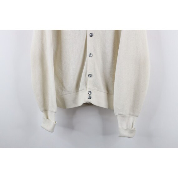 80s Izod Lacoste Mens Medium Croc Logo Knit Cardigan … - Gem