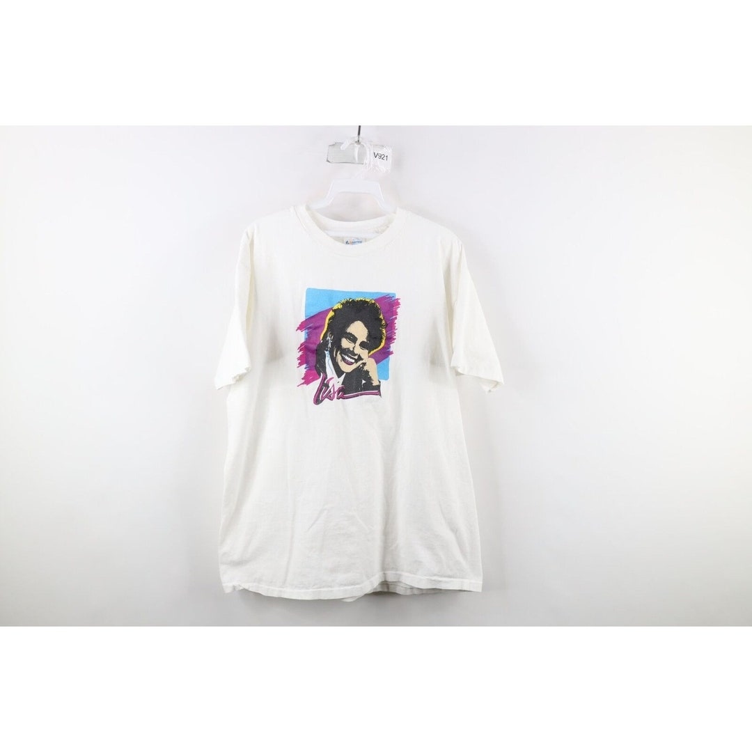 90s Mens XL Spell Out Flex Records Lisa Pawlak Band T-shirt White USA ...