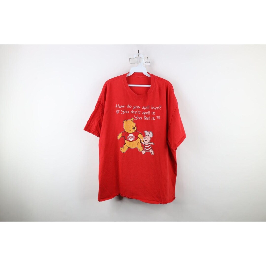 90s Disney Womens XL Faded Winnie the Pooh Ohio State University T ...