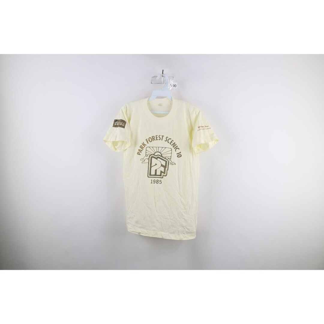 80s Womens Medium Coors Beer Park Forest Scenic 10 Mile Road Race ...