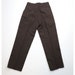 70s Streetwear Mens Size 30x32 Pleated Wide Leg Chino Pants Brown Plaid ...