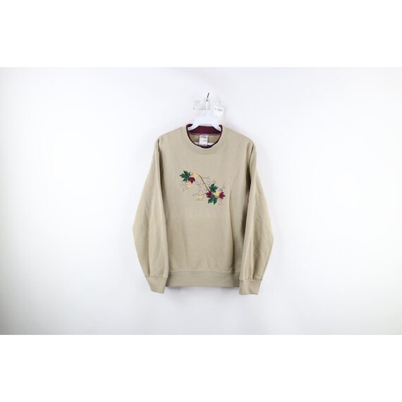 Vintage 90s fall leaves - Gem