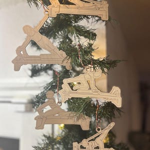 Reformer Pilates Ornaments - Etsy