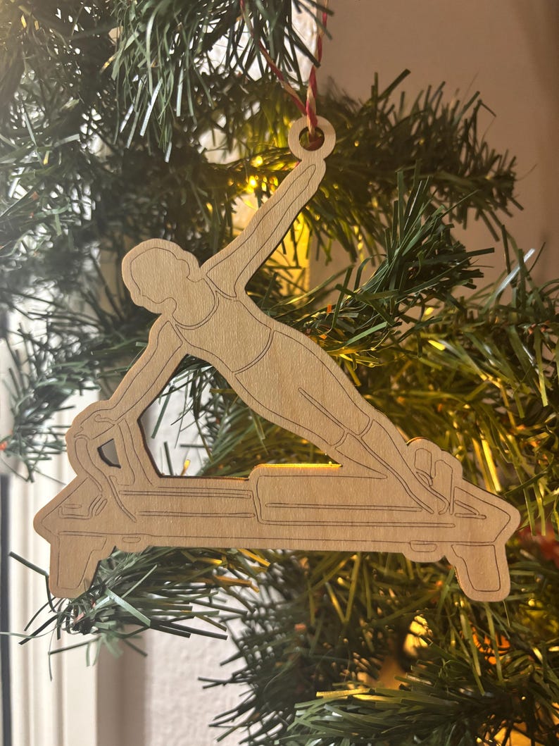 Reformer Pilates Ornaments - Etsy