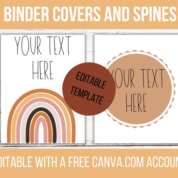 Binder Cover - Etsy