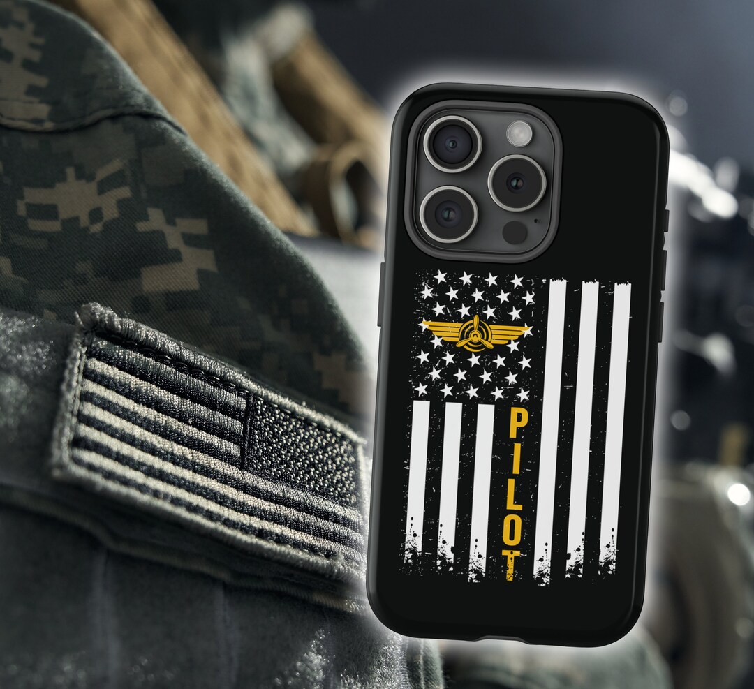 IPhone Pilot American Flag Tough Cases, iPhone Cellphone Cases ...