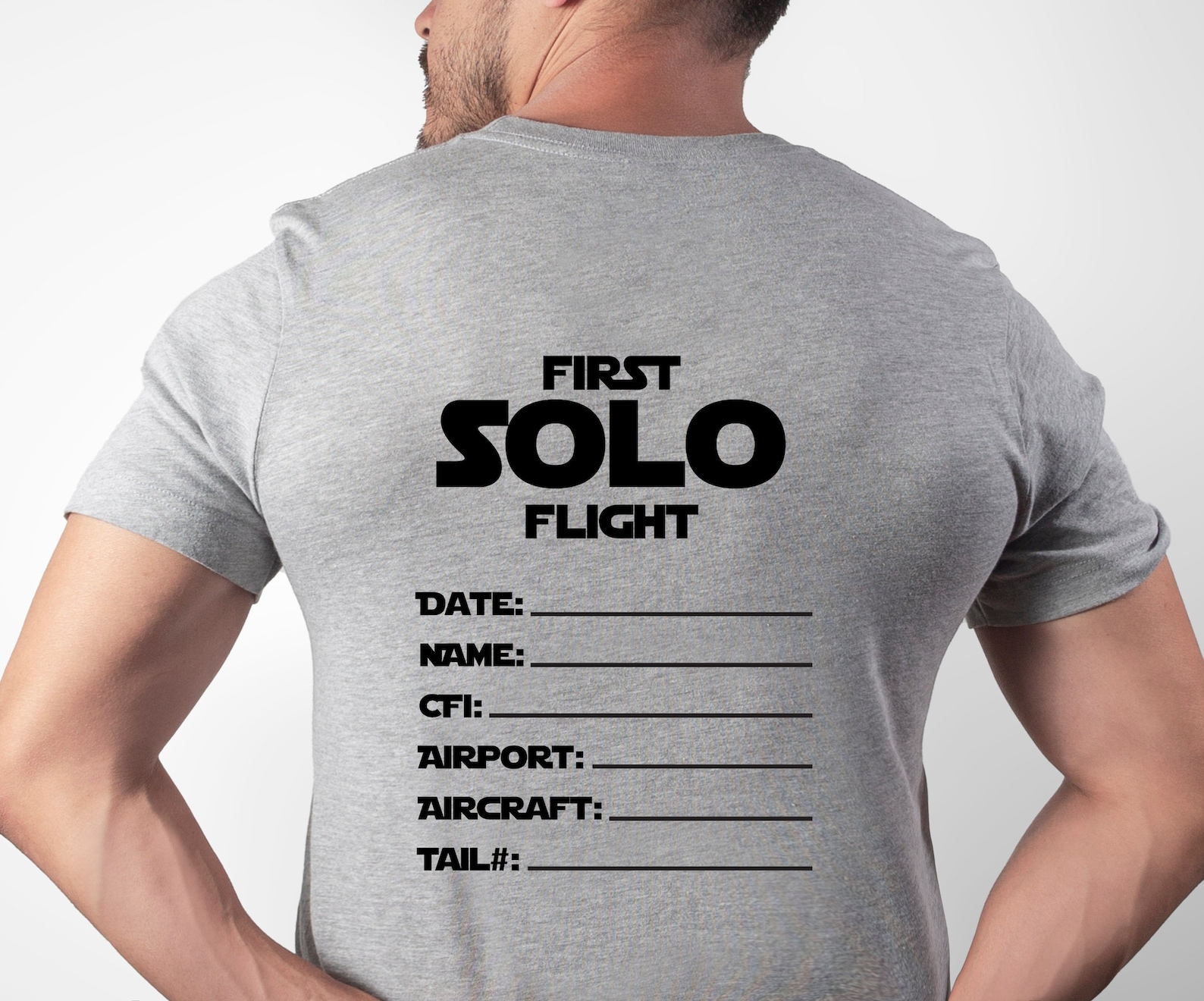 First Solo Flight, New Pilot, Jersey 3001 Unisex T-shirt, Aviation T ...