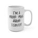I'm a Pilot I Can Fly White Ceramic Mug 15 Oz, Aviation Mugs, Gifts for ...