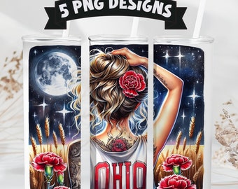 20oz Ohio State Sublimation Tumbler Design - Etsy