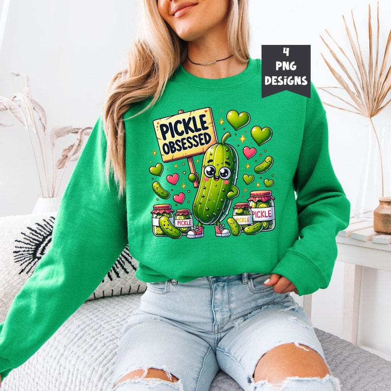 Funny Pickle Lovers Shirt PNG Sublimation Design, Funny Vintage Pickle ...