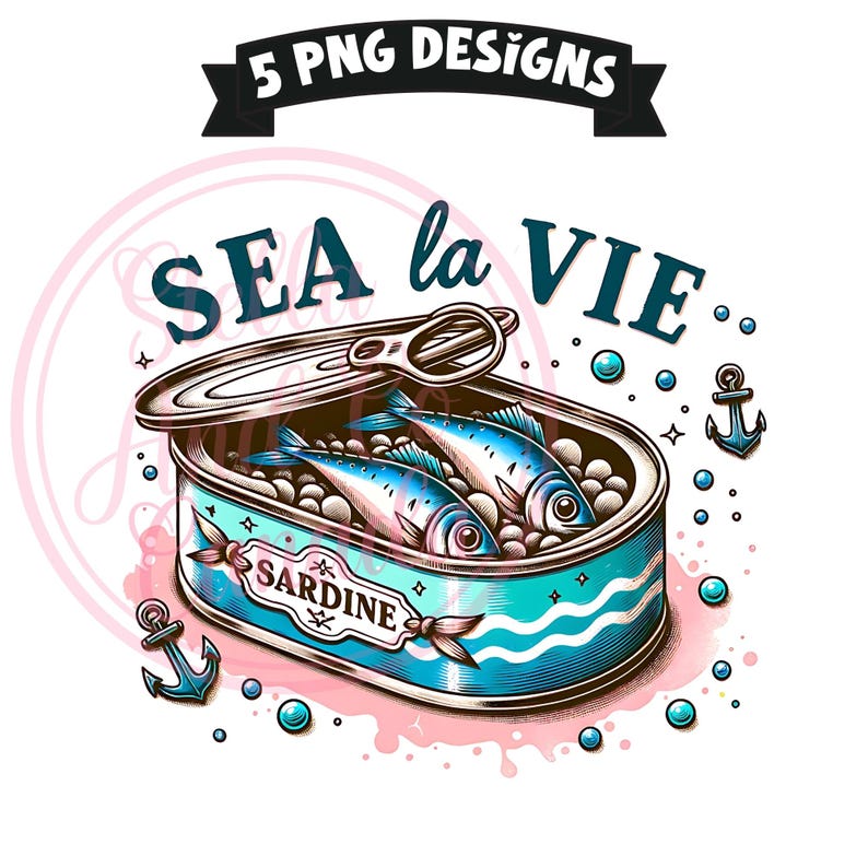Sardine Funny Fish PNG Designs, Vintage Sardine Tinned Fish Sardine ...