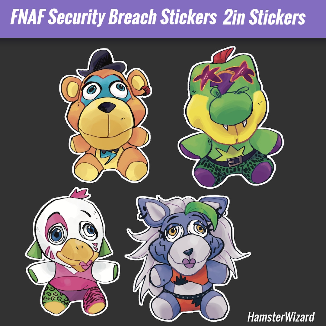 FNAF Security Breach Stickers - Etsy
